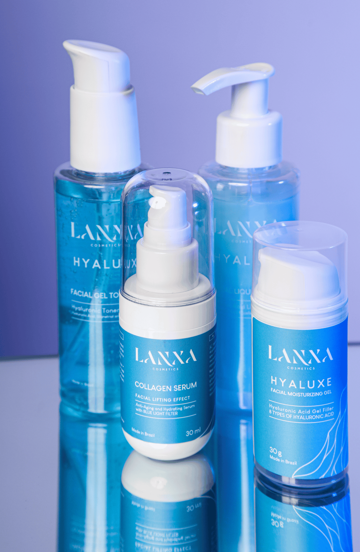 Hyaluxe I Hyaluronic Acid + Collagen Anti Age Set – Lanxa Cosmetics